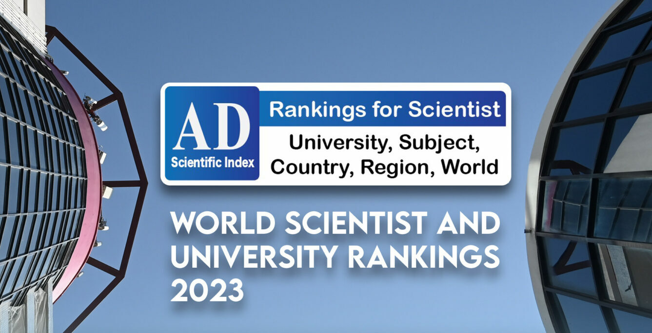 คณาจารย์วิศวกรรมศาสตร์ มข. ได้รับการจัดอันดับ AD Scientific Index – Scientist Rankings 2023 ...