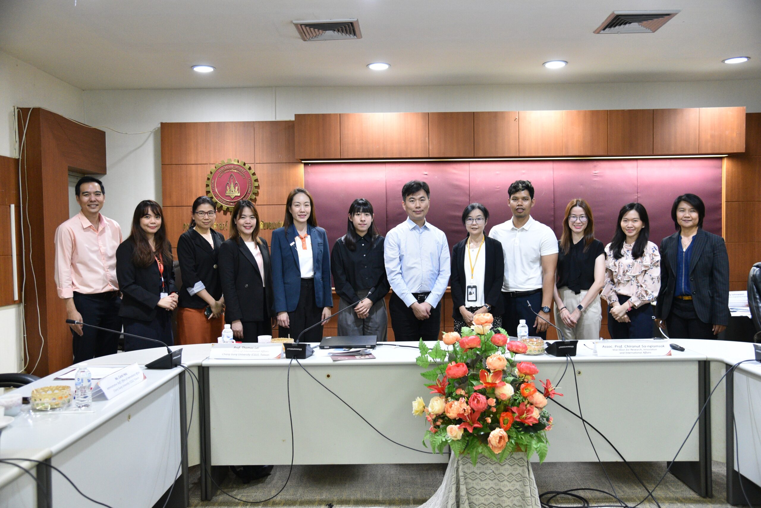 ผู้บริหารจาก Chang Gung University, Taiwan เข้าพบเจรจาความร่วมมือทาง ...
